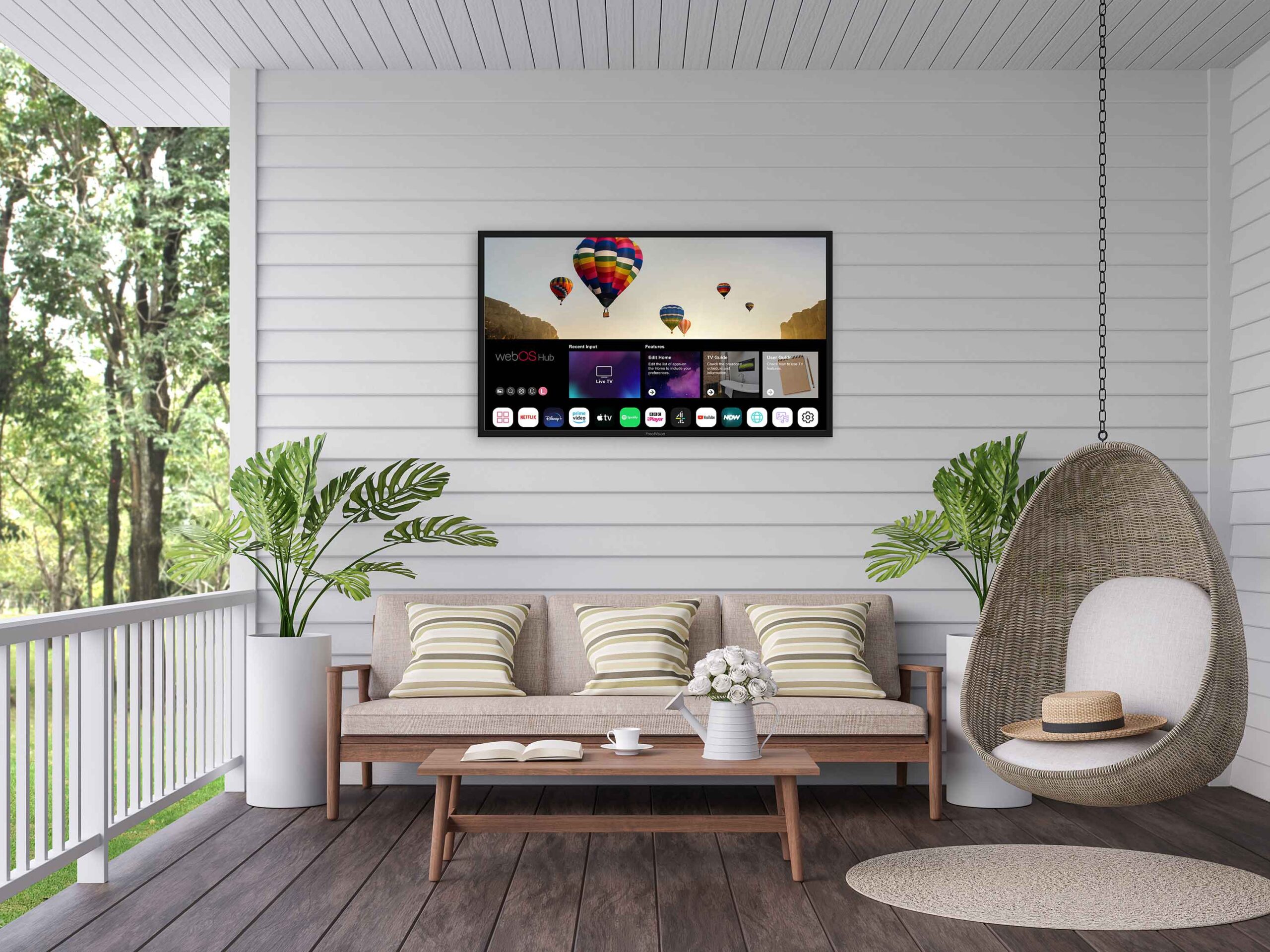 Brand New Weatherproof Smart Outdoor TVs from ProofVision - jmm PR